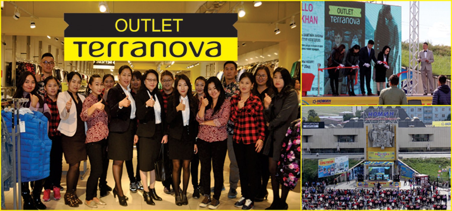 Terranova Outlet дэлгүүр Дархан хотод албан ёсоор нээлтээ хийлээ