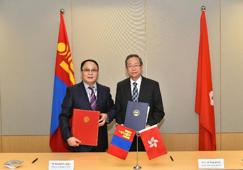 Хонконг Монгол Улс хооронд ялтан шилжүүлэх гэрээнд гарын үсэг зурлаа