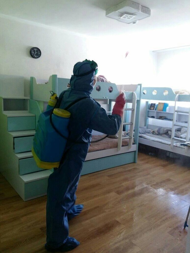 Хүүхдийн асрамж халамжийн төвүүдэд ариутгал халдваргүйжүүлэлт хийж байна