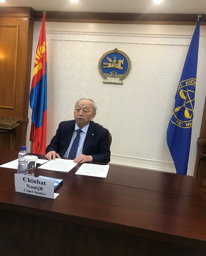 Үндсэн хуулийн цэцийн дарга Монгол Улсын Үндсэн хуулийн түүхэн