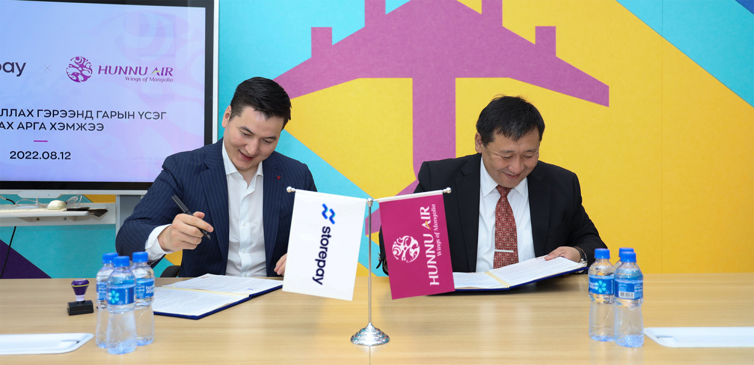 “Hunnu Air” компанийн нислэгийн тийзийг “Storepay” ашиглан худалдан ...