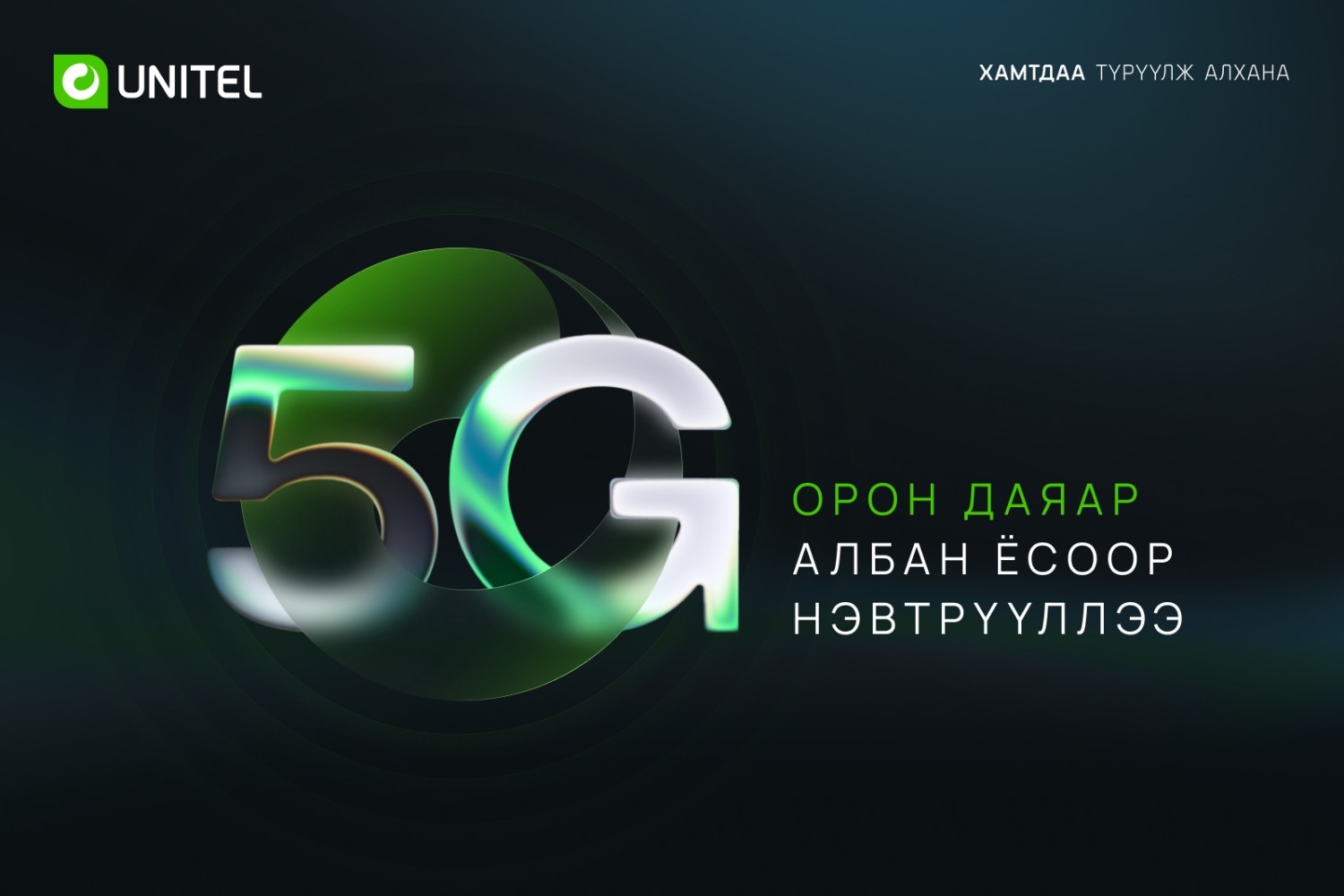 Юнител групп 5G сүлжээг албан ёсоор нэвтрүүллээ