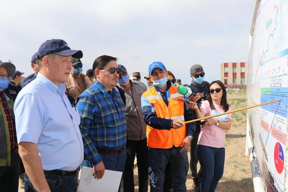 Тавантолгой Зүүнбаян чиглэлийн төмөр замын суурь бүтцийн ажил 93 хувьтай байна