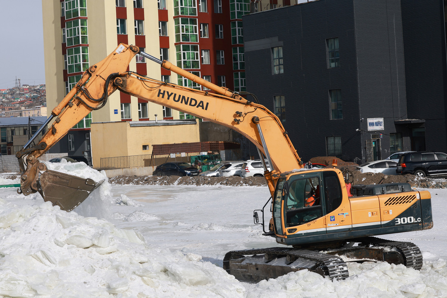 PHOTO: 21,340 tons of ice from Selbe river transported