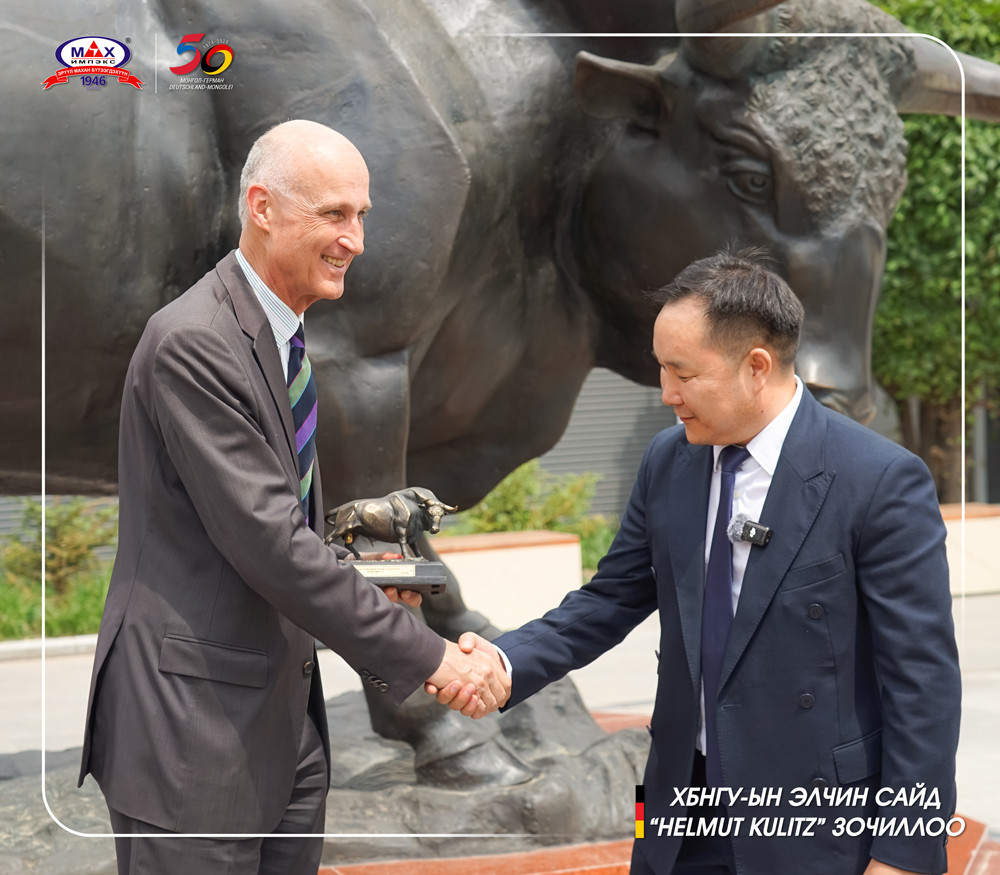 Герман улсын элчин сайд Helmut Kulitz “Мах импэкс” ХК-тай танилцлаа