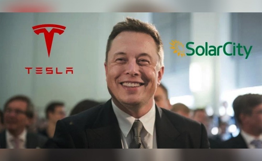 Tesla Solarcity компаниуд нэгдэнэ