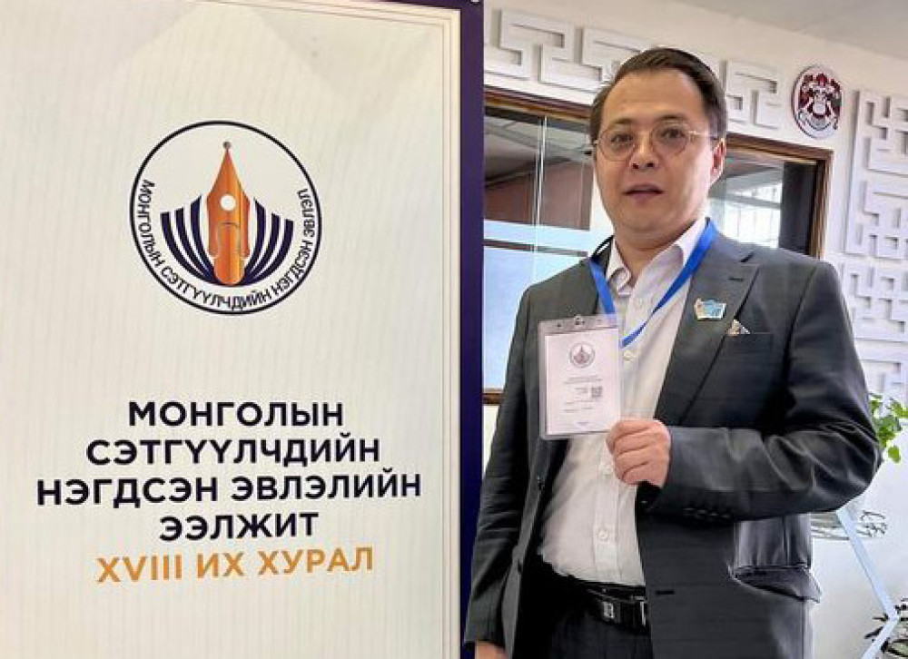 Сэтгүүлч Ө Отгонбаатарыг МСНЭ ийн ерөнхийлөгчөөр сонголоо