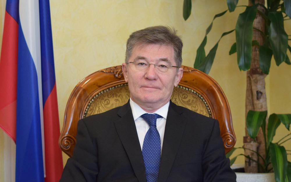 Russian Ambassador Azizov returns home