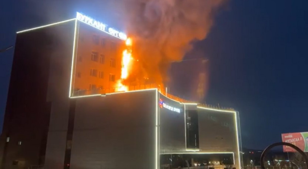 Дархан-Уул аймгийн "Өргөө" кино театрт гал гарчээ