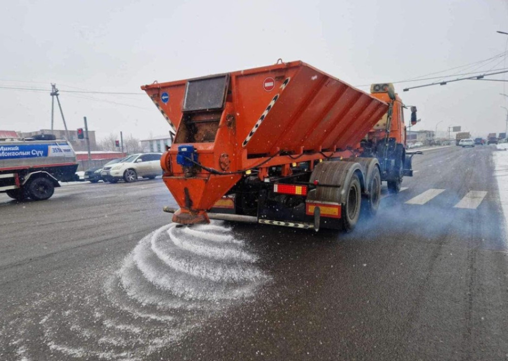 Өвөл хэрэглэх давс бодисын 80 хувийг нөөцлөөд байна