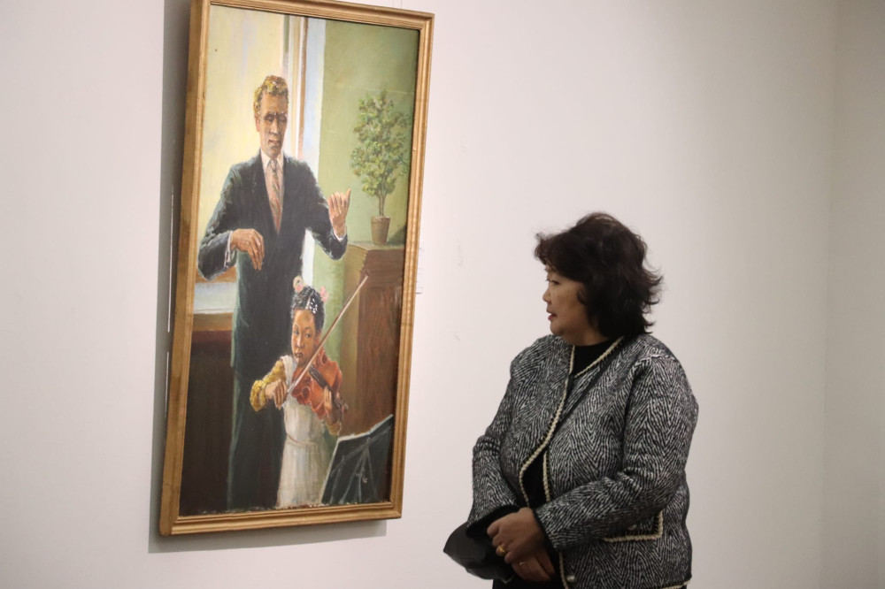 Л Намхайцэрэнгийн мэндэлсний 111 жилийн ойд зориулсан ШИГШДЭЙ үзэсгэлэнг нээлээ