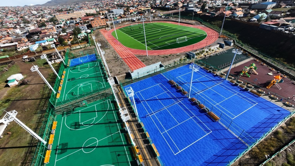 Sports Complex opens in Songinokhairkhan district ger area